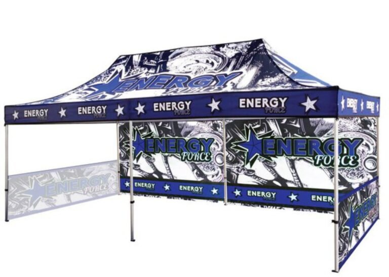 Carpa Publicitaria Rotulada 3x6 mts uso rudo - Skyway